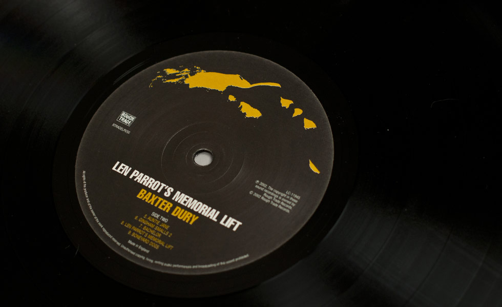 Baxter Dury CD/vinyl album artwork – Oskar Design