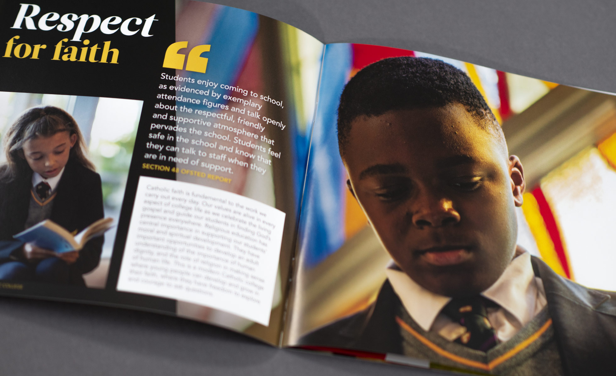 Bonus Pastor school prospectus – Oskar Design